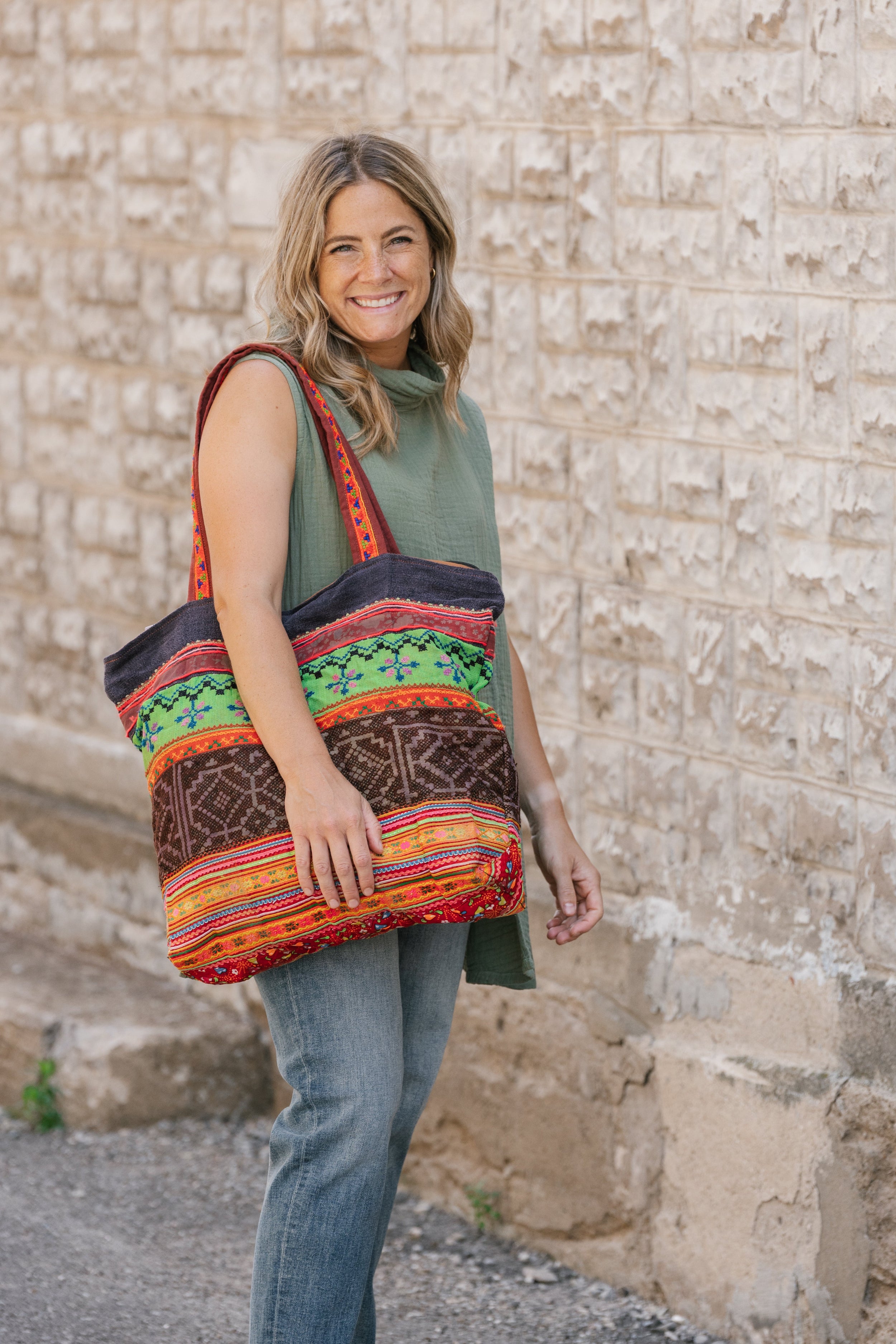 Thailand Jaden Tote – Post Office by Shannon Passero