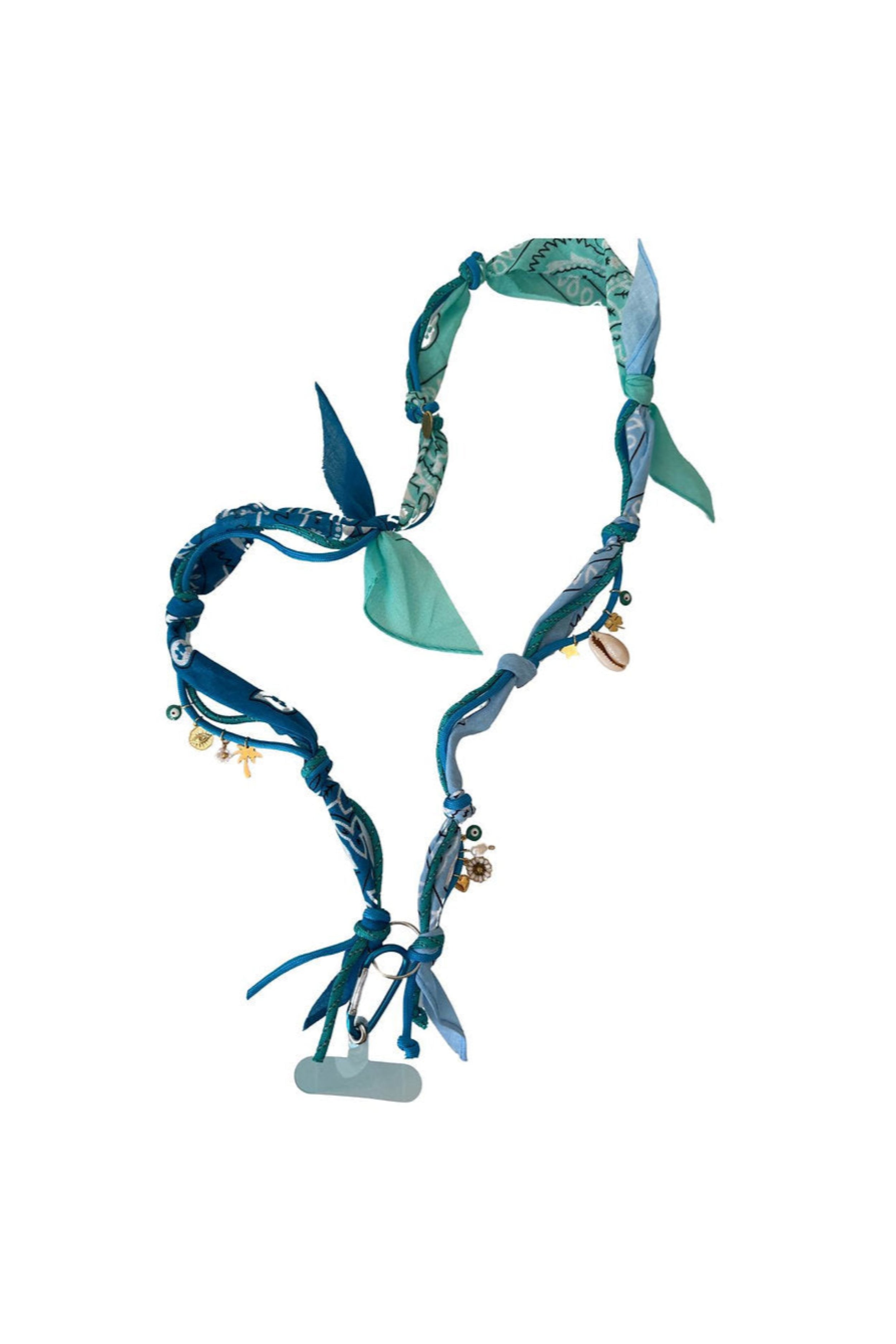 Blue Mix Phone Cord – Post Office by Shannon Passero