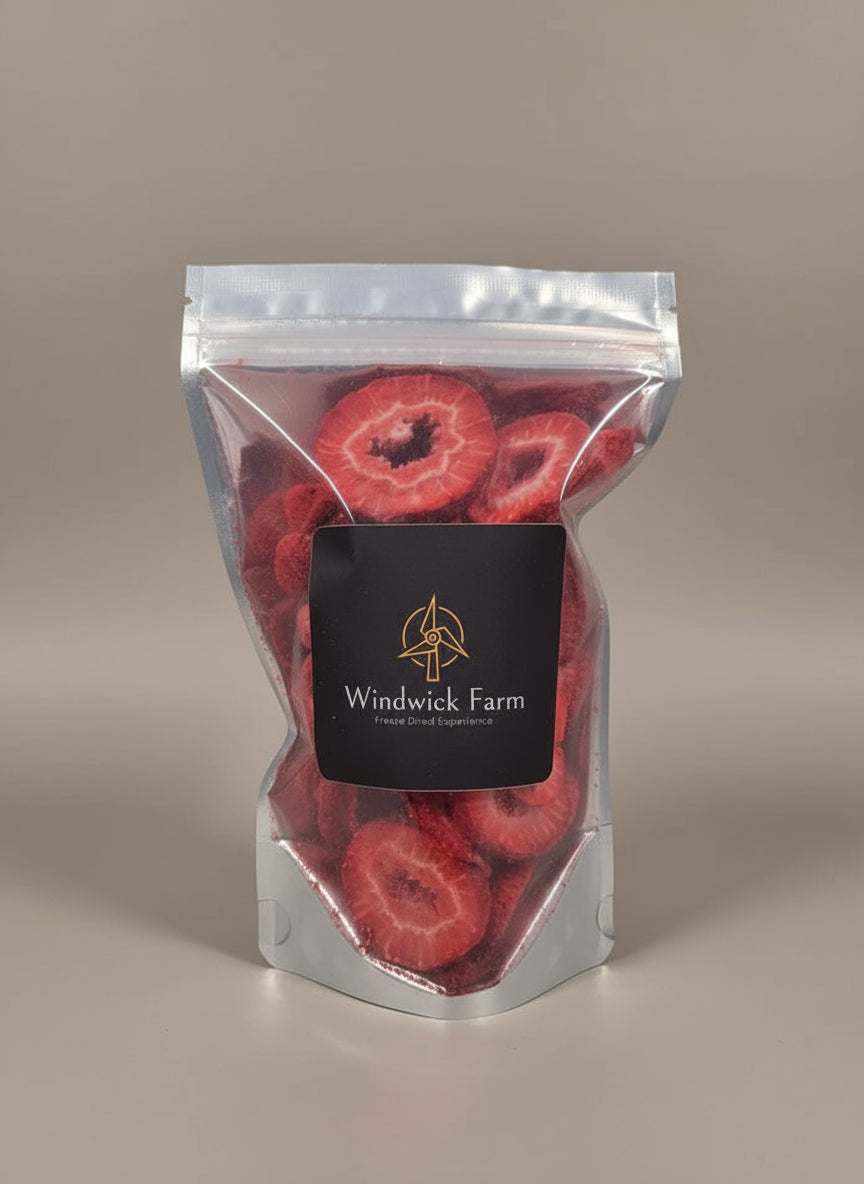 Freeze Dried Strawberries – Post Office by Shannon Passero